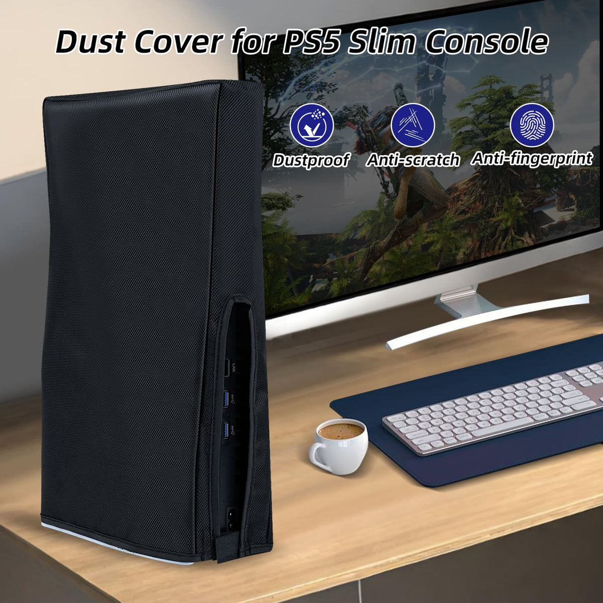 Dust Cover for PS5 Slim Game Console-Black – SupremeGameGear