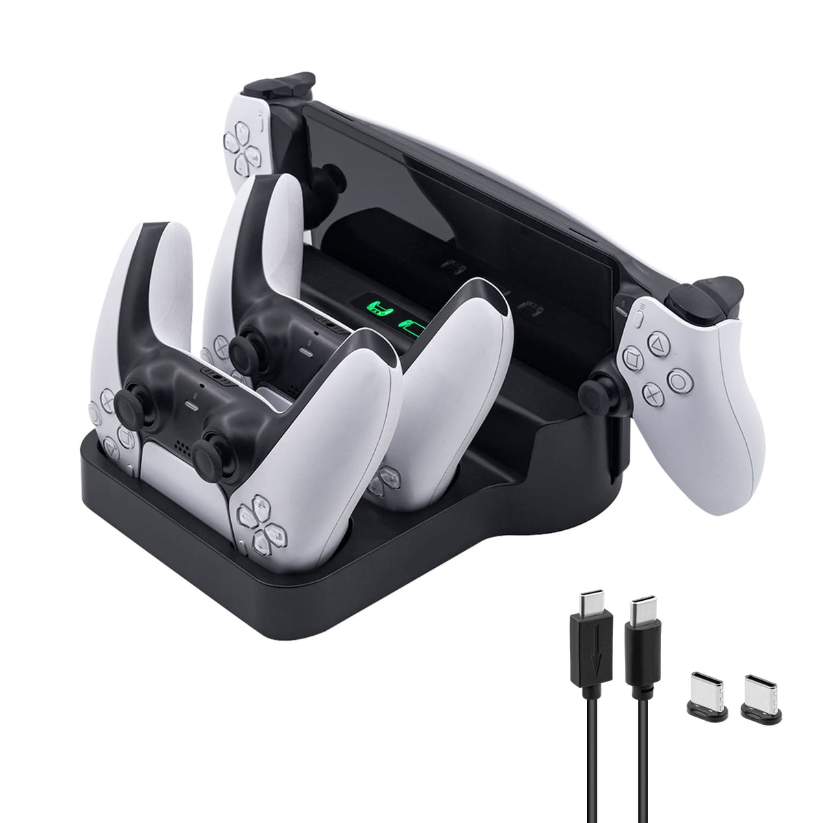 Iplay Charging Stand for PS5 Portal/PS5 Controller-Black(HBP-557 ...