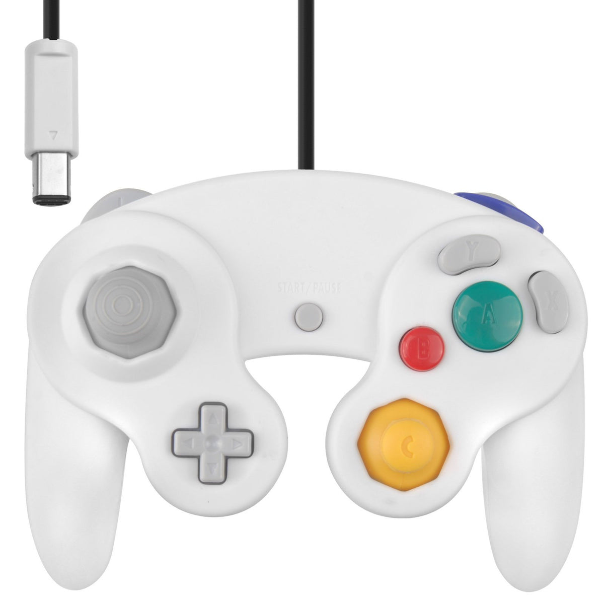 Vibration Controller for Wii/Gamecube White – SupremeGameGear