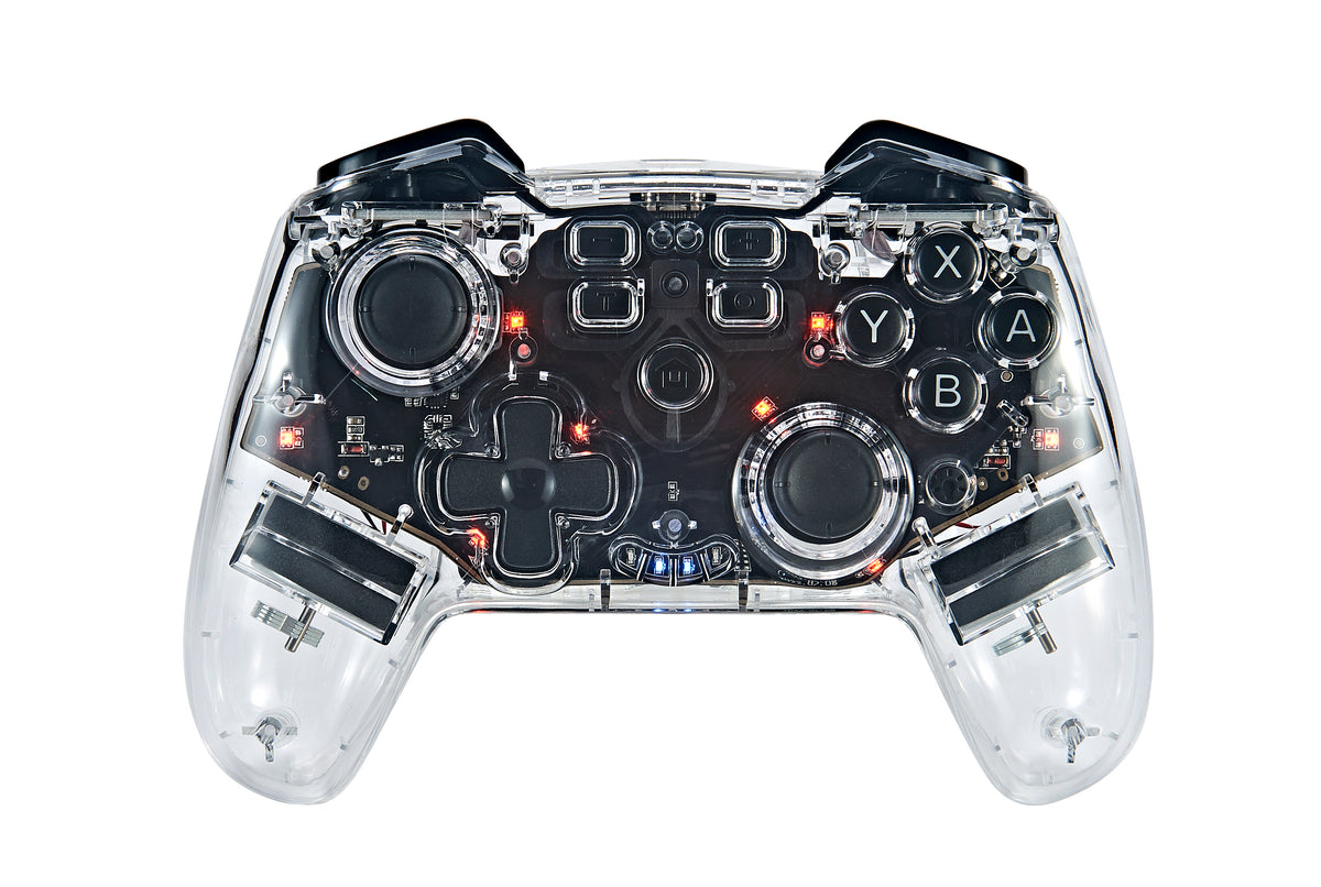 LED Wireless Gaming Controller with Turbo for Nintendo Switch/Switch O ...