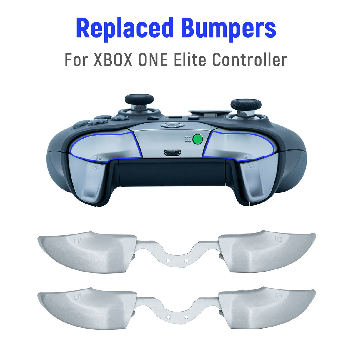 Replacement LB RB Bumpers with Open Tool for Xbox One Elite 1&2 /Xbox ...